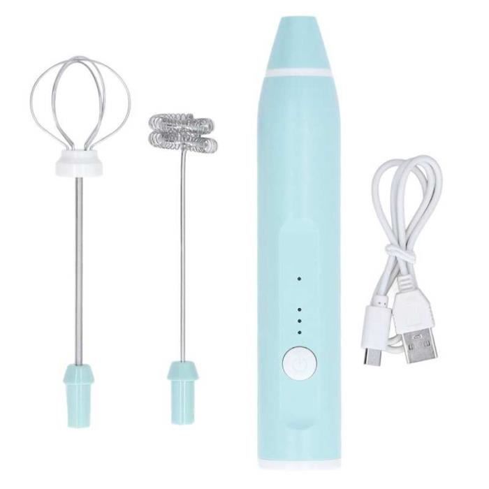 Couleur bleue Electric Eggbeater Wireless 3 Speed Mini Mixer Electric ...