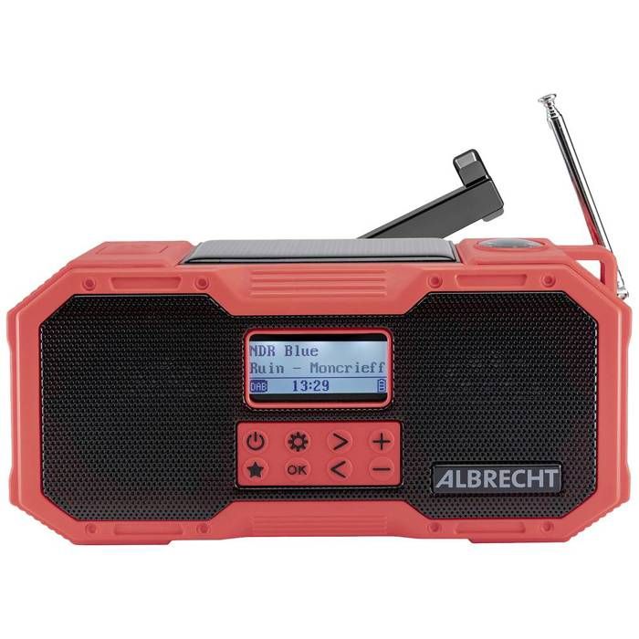 Radio d'extérieur - ALBRECHT - DR 112 - DAB+ - FM - Bluetooth ...