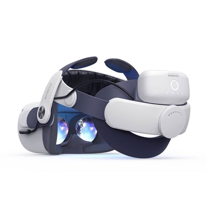 BOBOVR M2 Pro + sangle de batterie pour Oculus Quest 2, bandeau de ...