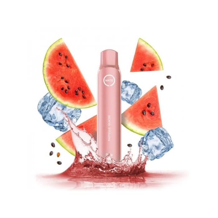 FLAWOOR MATE - 2x PASTÈQUE GLACÉE VAPE PEN JETABLE 10 mg 600 PUFFS ...