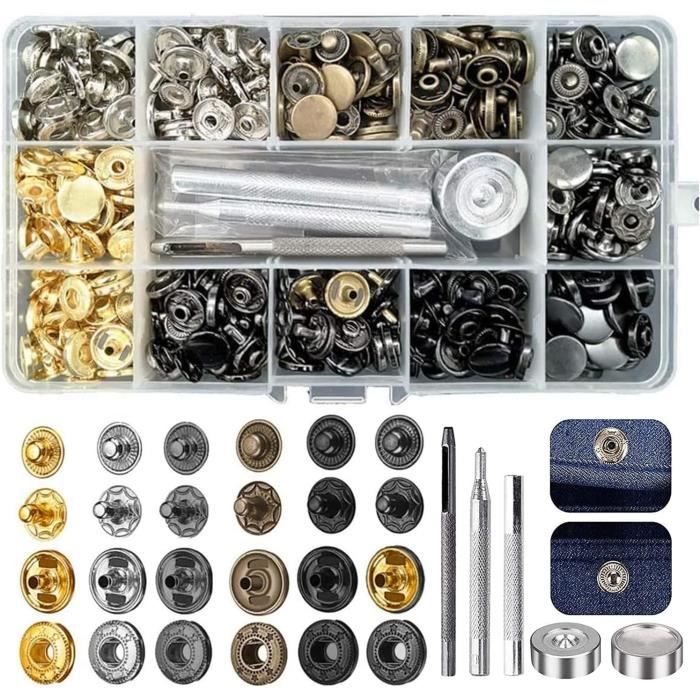 Tuto Bouton Pression Cuir Couture – YUAM