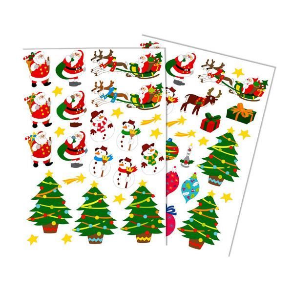 Gommettes Noël - Non spécifié - 57 pièces - 1,2 à 8 cm - Multicolore ...