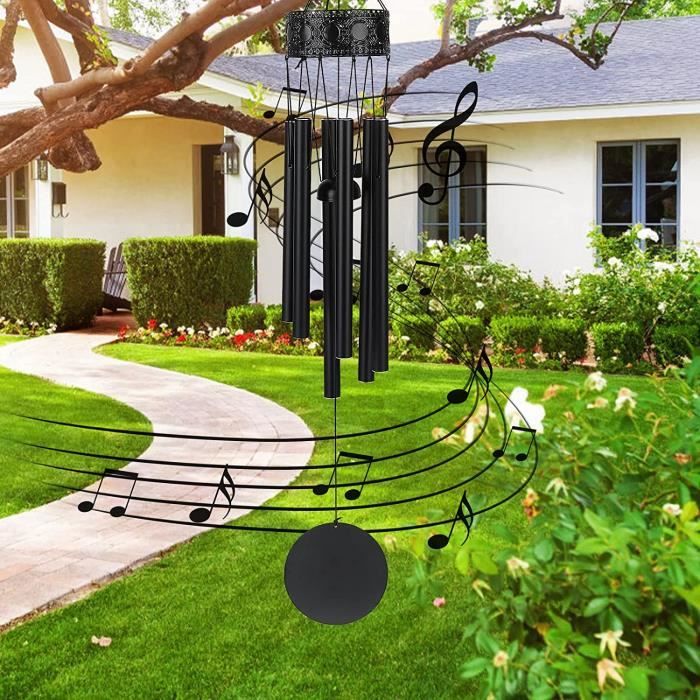 LIWI-Grand carillon à vent commémoratif pour l'extérieur de 96,5 cm ...