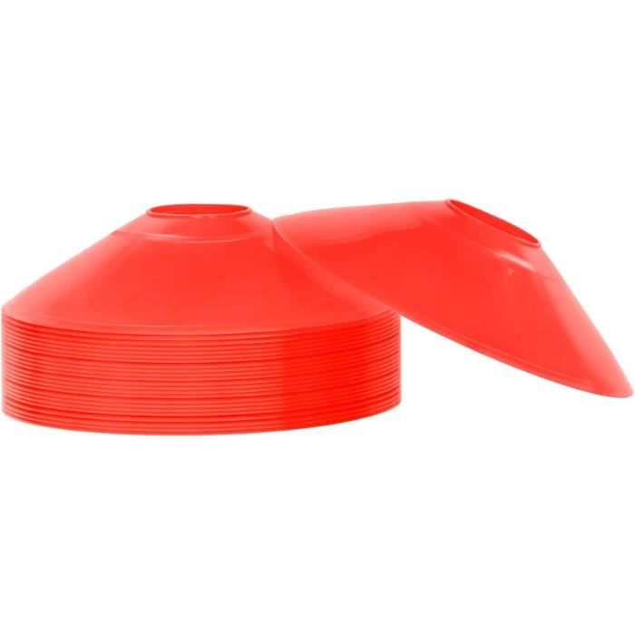 Plots de Marquage Lot de 25 Cônes Délimitation Entraînement Football ...