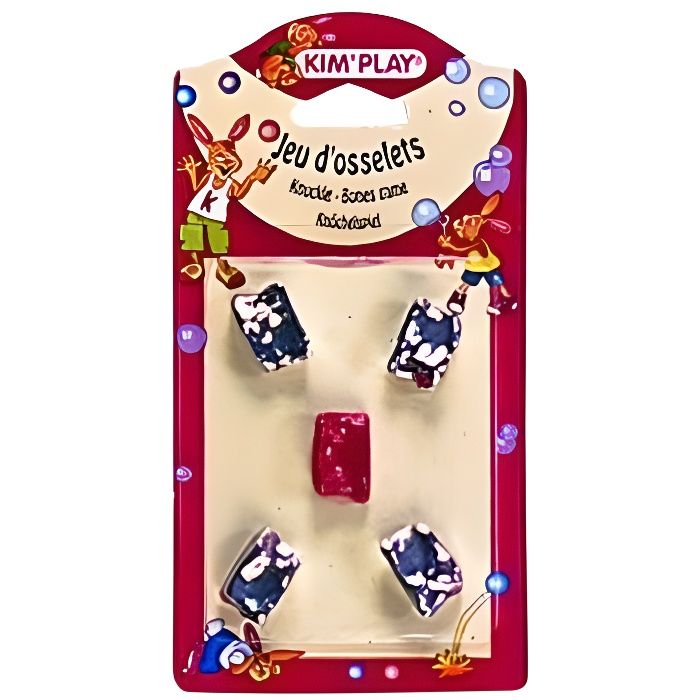 Jeu d'osselets en métal - KIMPLAY - Mixte - A partir de 3 ans ...
