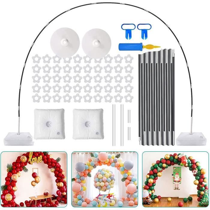 Kit d'arche de Ballons Réutilisable,Balloon Arched Kit,Ballon Stand ...