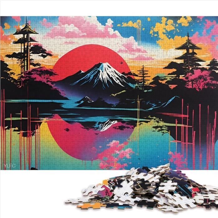 Puzzles 1000 Pièces Paysage Magnifique Tableau 100% Recyclé De Qualité ...