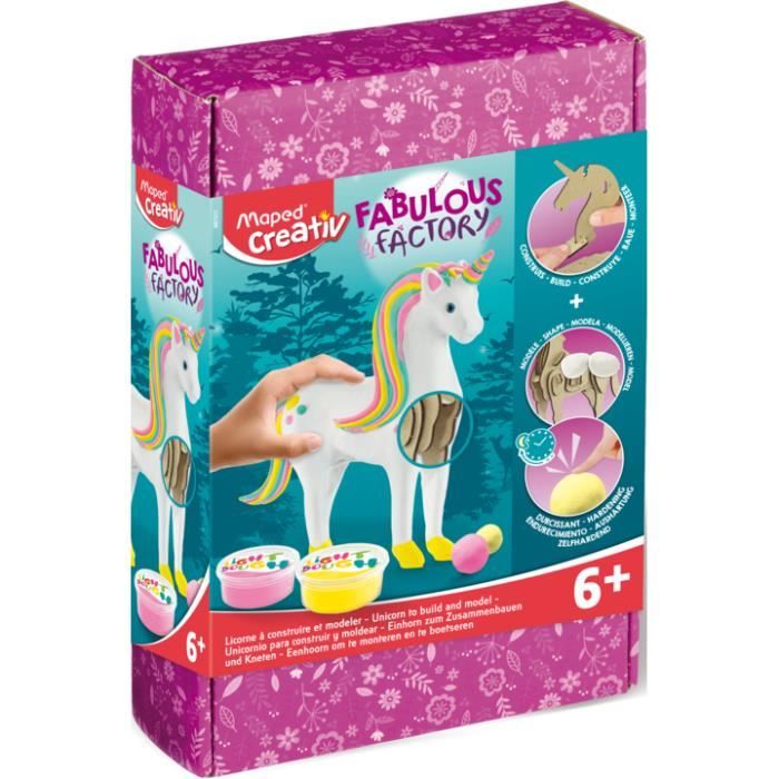 Jeu de modelage - MAPED - Licorne - Coffret complet - Pour enfant fille ...