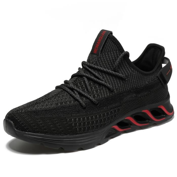 Baskets Homme Fashion Chaussures Sport Sneakers Noir - Cdiscount Chaussures