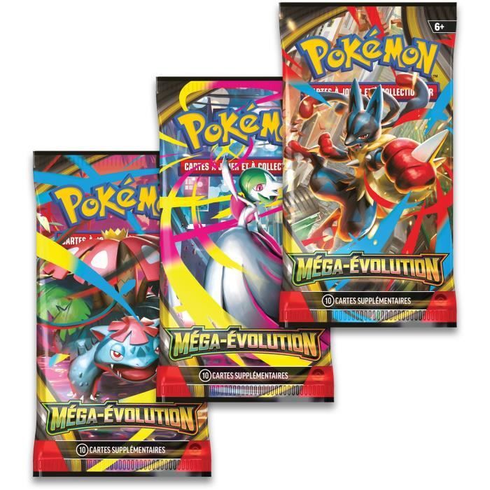 Pokémon EV11 : Pokémon EV11: pack 3 boosters - Cdiscount Jeux - Jouets