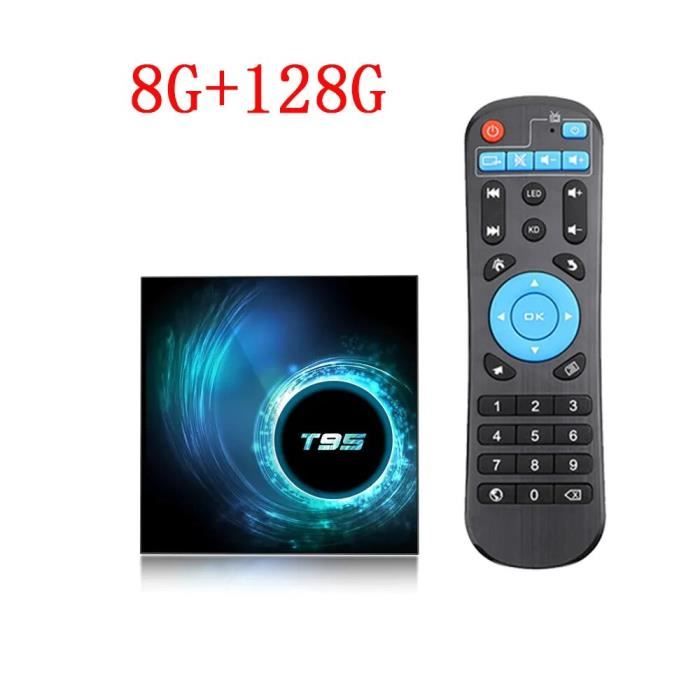 Boîtier Smart TV - RNCYN - T95 - Android 10 - 6K - WiFi 2.4G/5G - Bluetooth 5.0 - Cdiscount TV ...