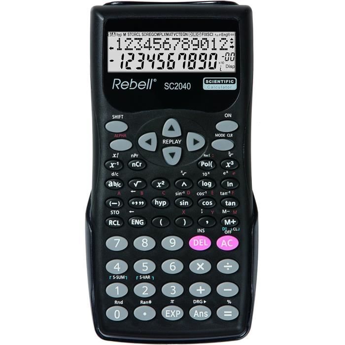 Calculatrice Scientifique Sc2040 Calculatrice Scientifique 240 ...