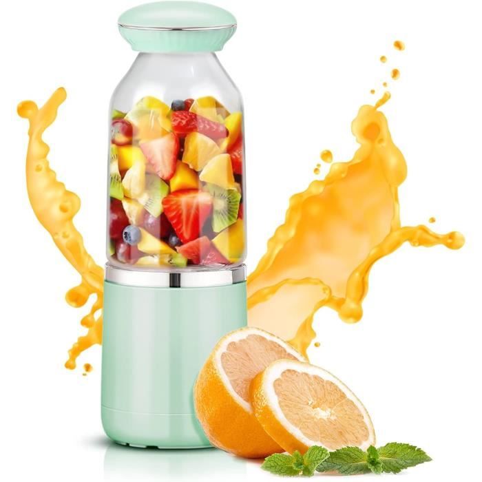 Portable Mixeur des Fruits, Mini Blender USB Pour Smoothie,Milk-shake ...