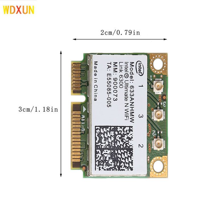 INTEL N-6300 double bande 450M 633ANHMW carte sans fil PCI-E pour intel ...