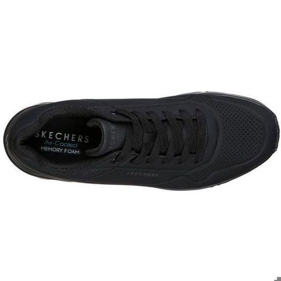 SKECHERS BASKET UNO - STAND ON AIR - Homme - Cuir - Air-Cooled Memory ...