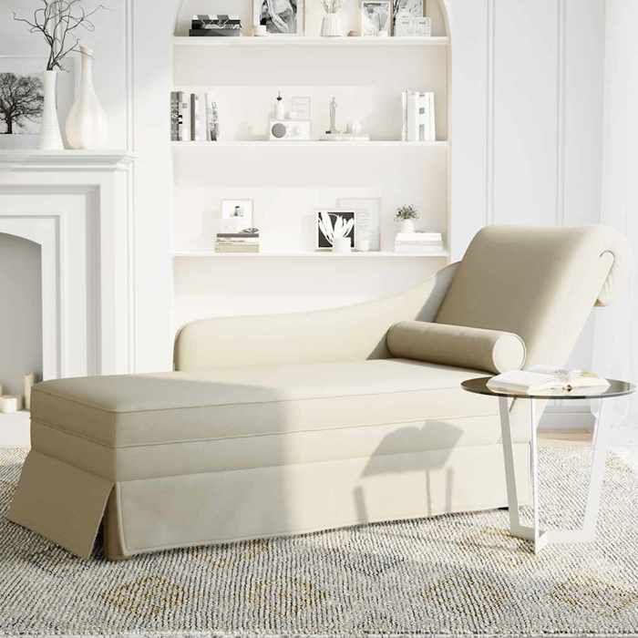 Meridienne salon-Fauteuil long - avec traversin - et accoudoir droit ...