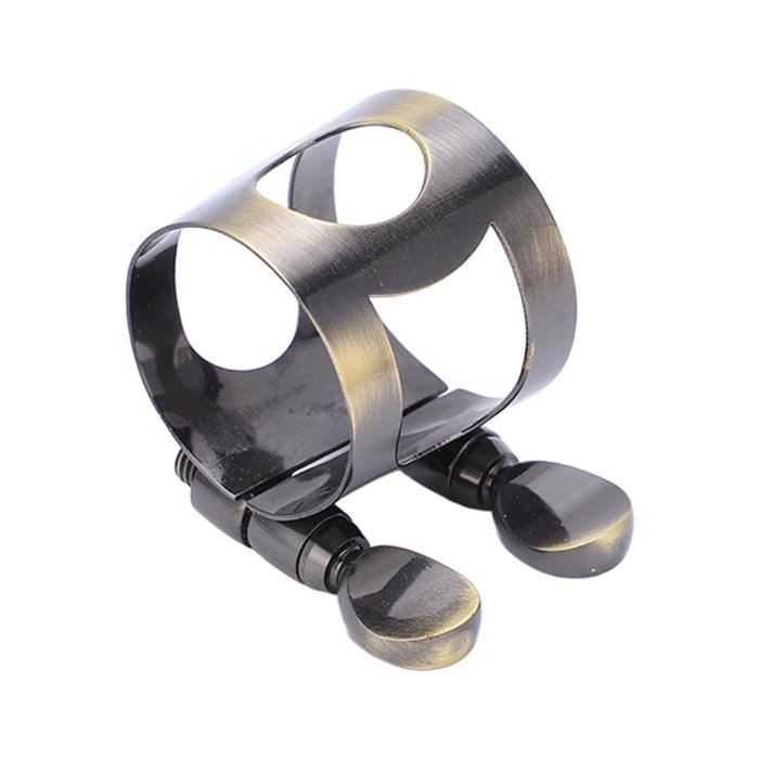 YUI Akozon Ligature d'embouchure de saxophone Attache d'embout de ...