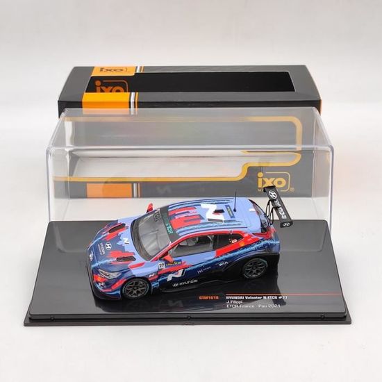 IXO 1:43 Hyundai Veloster N ETCR #27 France-Pau 2021 J.Filippi GTM161B ...