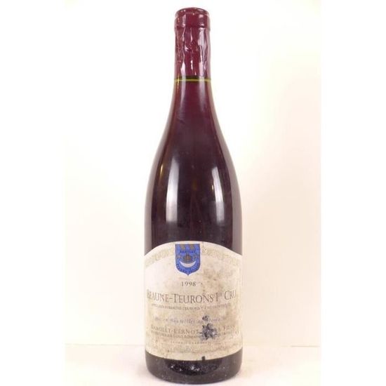 Beaune barolet-pernot premier cru teurons (étiquette abîmée) rouge 1998 ...