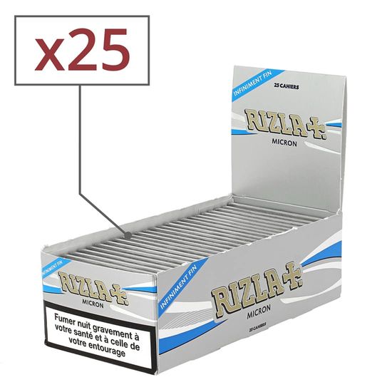 Rizla Micron Authentique Regular par 25 - Cdiscount Au quotidien