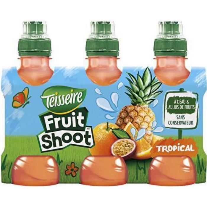 Fruit Shoot Boisson aux fruits plats tropical 6 x 20 cl - Cdiscount Au ...