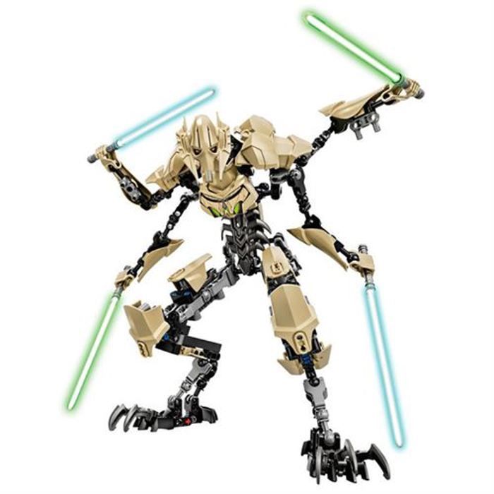 Figurine Delicate Star Wars General Grievou Assemblage de blocs de ...