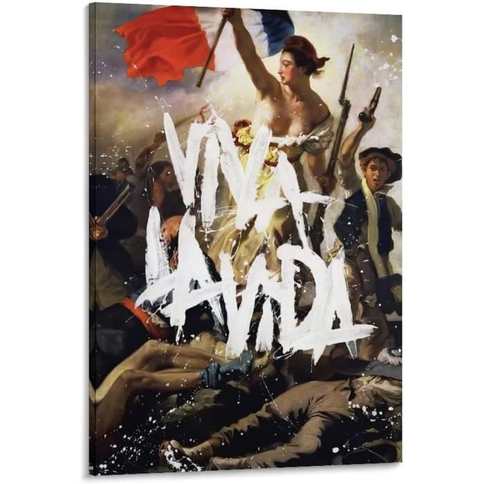Poster De Musique Coldplay Viva La Vida Pour Chambre - Esthétique ...