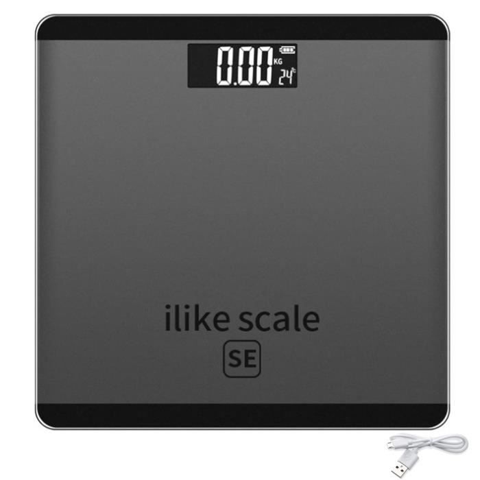 Pèse-personne Électronique, Pèse Personne Numérique, Balance Électronique avec Large Écran LCD ...
