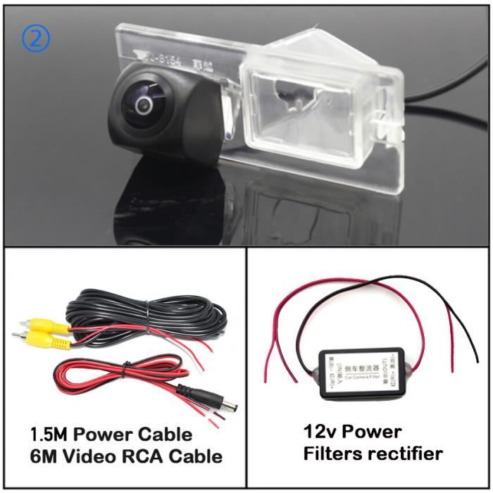 Caméra de recul,caméra de recul dynamique sans fil pour voiture ...