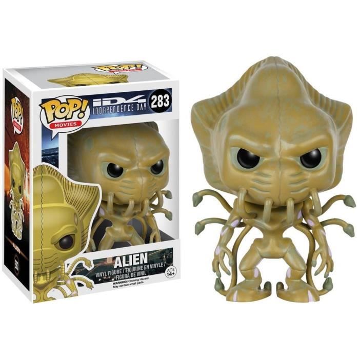 Figurine Funko Pop! - Independence Day - Alien - Jaune - Sous licence ...