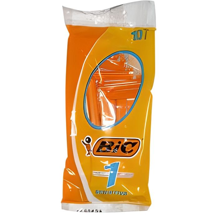 Rasoir jetable - BIC - Sensitive - 1 lame - 10 unités - Pour peaux ...
