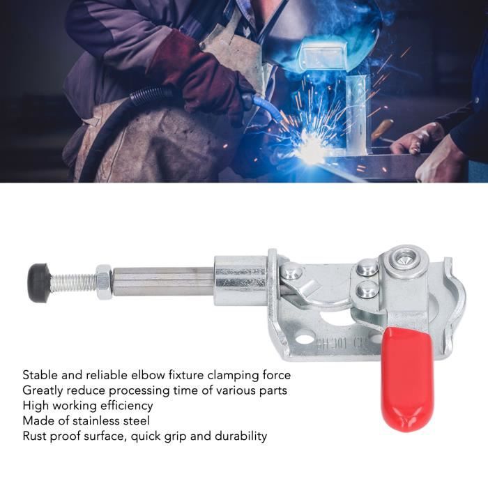 ETO- Pince à bascule push-pull Pince à Bascule, Force de Serrage 40 Kg ...