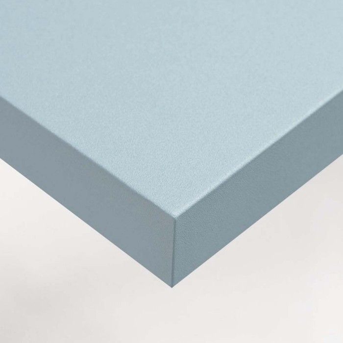 DIMEXACT - Papier peint autocollant bleu pâle mat - 60 cm x 2 m - En ...