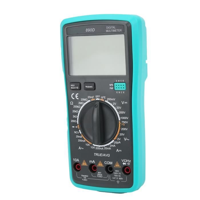 Multimètre 890D 890D Multimètre Digital Avec Fonction Stylo Lectrique ...