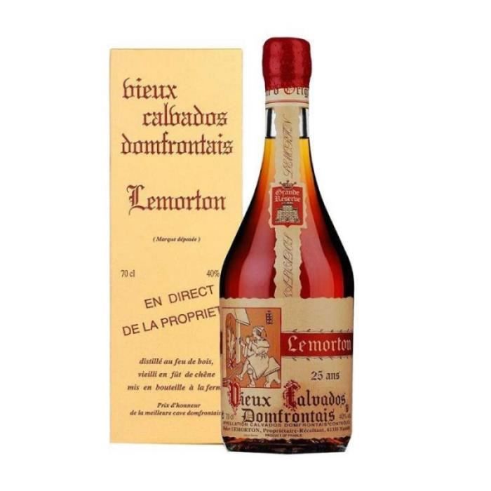 Calvados Didier Lemorton - Calvados réserve 25 ans 70cl 40% - Made in ...