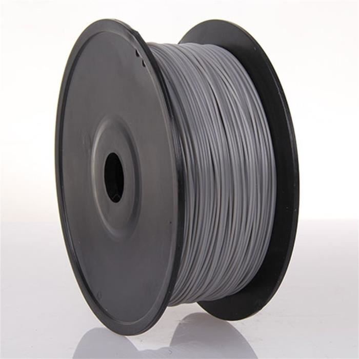 1.75mm 1kg 300m Filament de PLA fil d'impression 3D DIY gris ...
