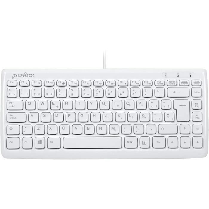 Clavier QWERTY espagnol Perixx PERIBOARD-407 - Cdiscount Informatique