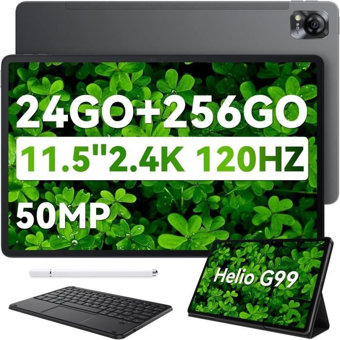 Mega 1 Tablette Android 13 24Go Ram+256Go Rom (Tf 2 To) 11.5" Écran 2 ...