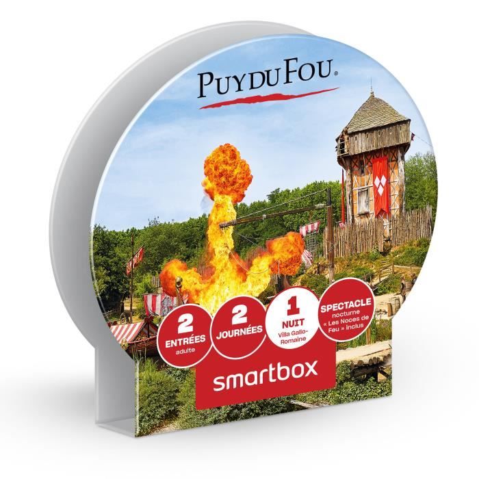 SMARTBOX - Puy du Fou® – Séjour de 2 jours / 1 nuit – Hôtel La Villa ...