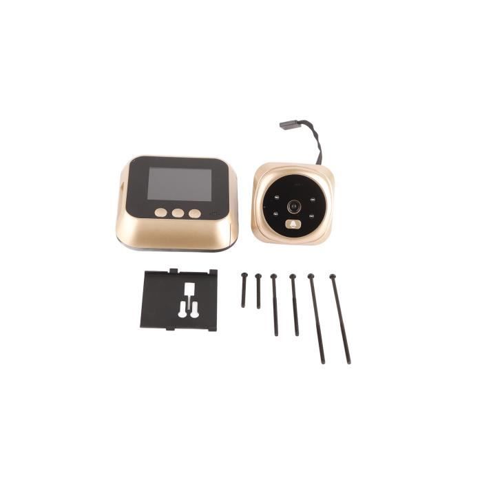 Visionneuse de porte électronique SONEW - Caméra HD 300K pixels - Grand ...
