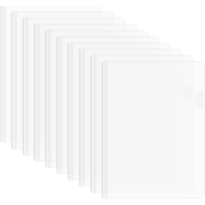 Couvertures De Rapport A4, 10Pcs A4 Reliure Présentation Dossier ...