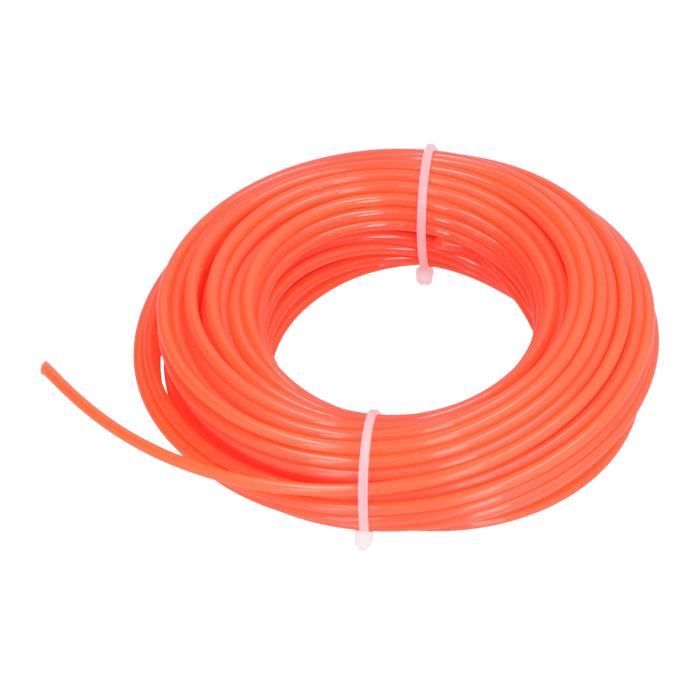 VGEBY corde de coupe-bordure Ligne de Coupe-bordure de 2.7mm X 15m, Remplacement de Cordon ...