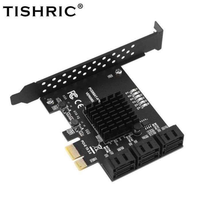 CS-07163-Adaptateur PCIE Sata Express 1X 4X. carte d'extension PCI ...