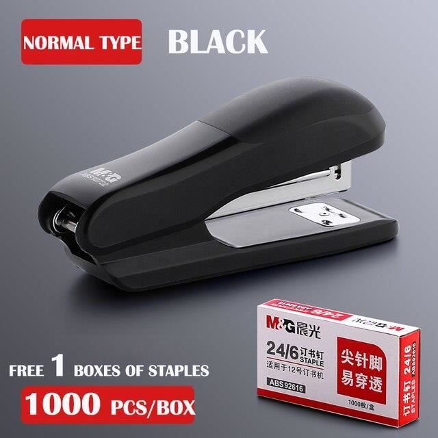 Agrafeuse,92722 BLACK--agrafeuse à papier robuste, 50 feuilles, sans ...