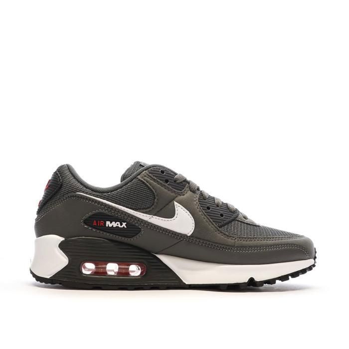 Baskets Grises Homme Nike Air Max 90 Gris - Cdiscount Chaussures