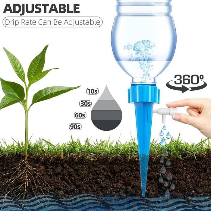 20 Kits Irrigation Goutte à Goutte Réglable,D'arrosage Automatique pour ...