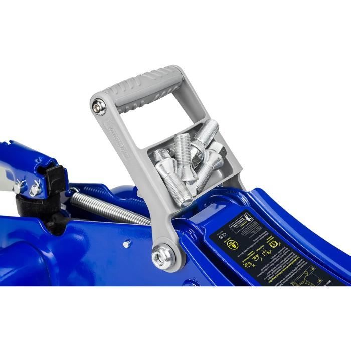 Cric hydraulique rouleur - MICHELIN - 92416 - Levage jusqu'à 1,8T ...