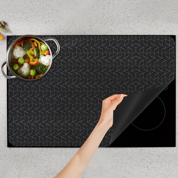 Protège Plaque De Cuisson,Protection Plaque Induction 52X78Cm,Cache ...