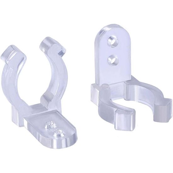 Lot de 40 clips de fixation pour tube lumineux LED - Cdiscount Bricolage