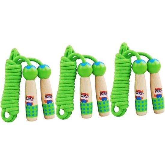 3 Pièces Ensemble De Jeu En Bois Ensemble De Jeu Pour Enfants Cordes D ...